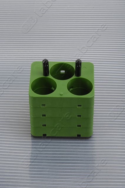 75003749, Set of 4 Rectangular Adapters 3 x 50 ml DIN - Centrifuge ...