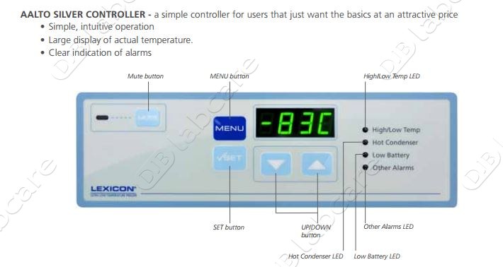 ESCO Lexicon II Ultra Low Temperature Freezer (714L) Aalto Silver ...
